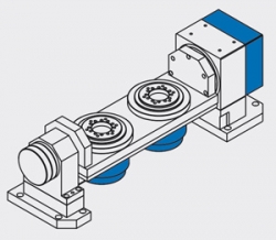 Direktantrieb durch HOWIMAT Torque-Motoren
